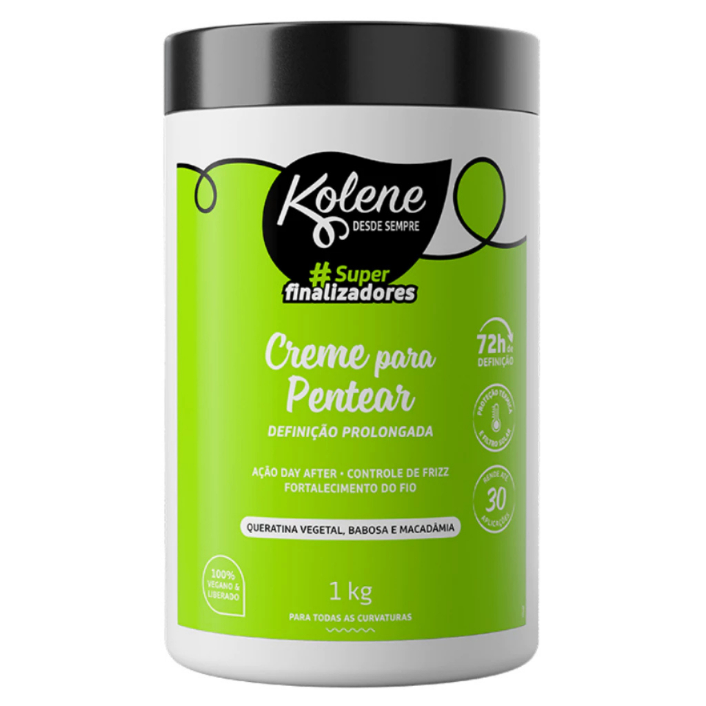 Creme para Pentear Kolene Superfinalizadores Defini Prolongada 1KG ...