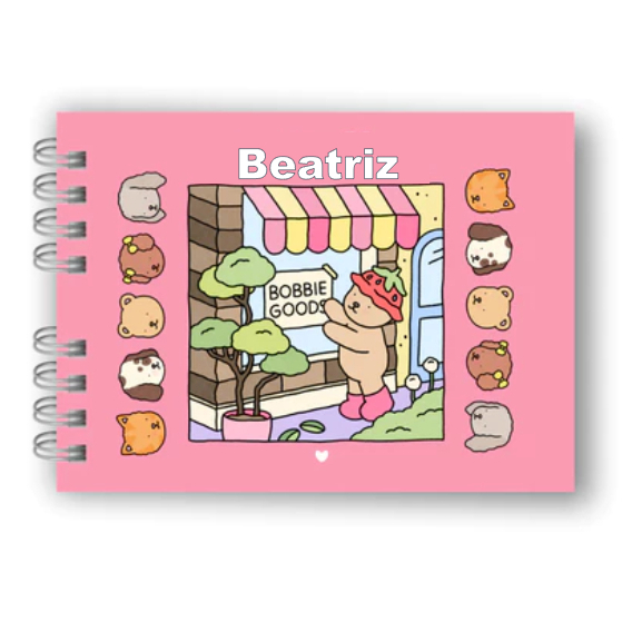 Livro de Colorir Bobbie Goods 100 Folhas ou 50 Folhas 180Gramatura ...
