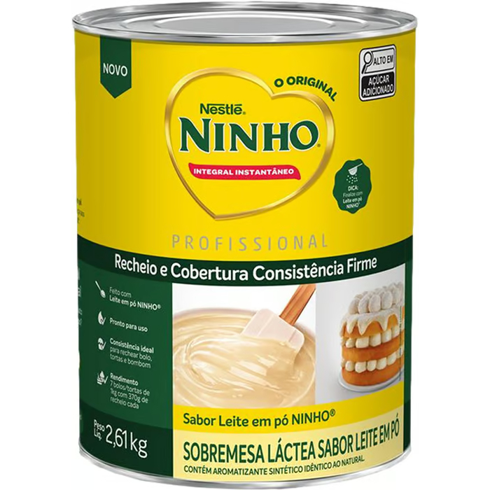 Recheio leite ninho Nestlé 2,61 kg | Shopee Brasil