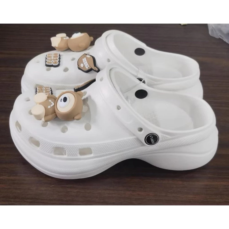 Tenis Crocs Fashion com elevação | Shopee Brasil
