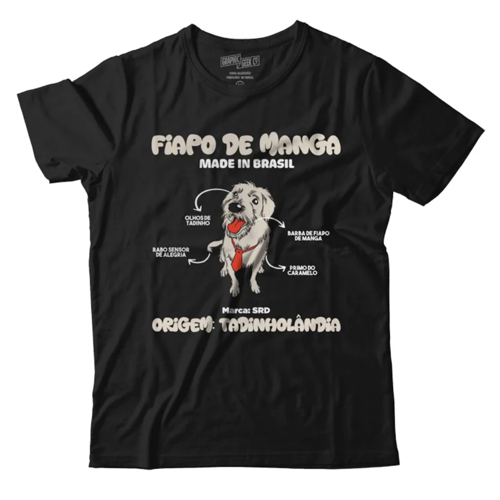 Camiseta Cachorro Fiapo de Manga Pet 100% Algodão | Shopee Brasil