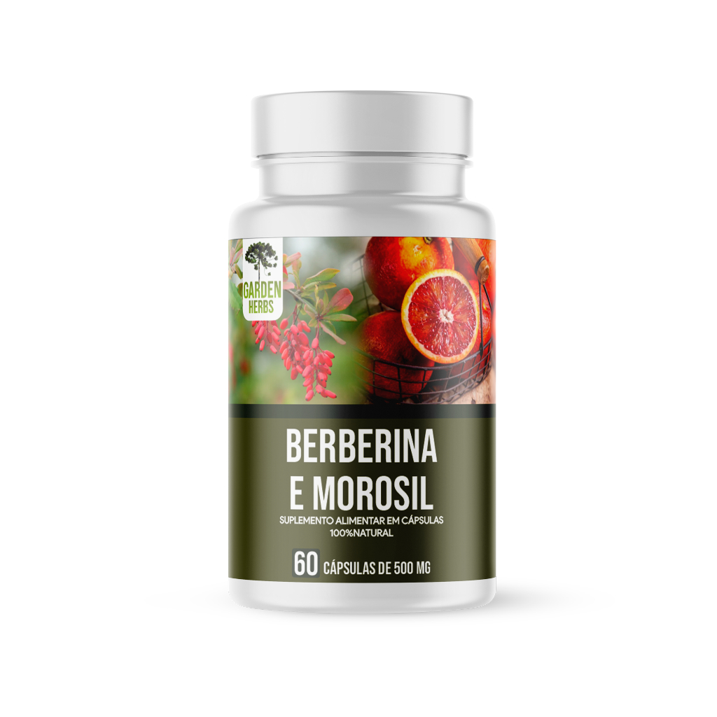 Berberina + Morosil ( Composto 100%Puro ) 500 Mg - 60 cápsulas | Shopee ...