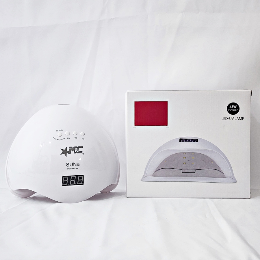 Cabine Led UV Sun 5 48W Bivolt Digital Temporizador Sensor de ...