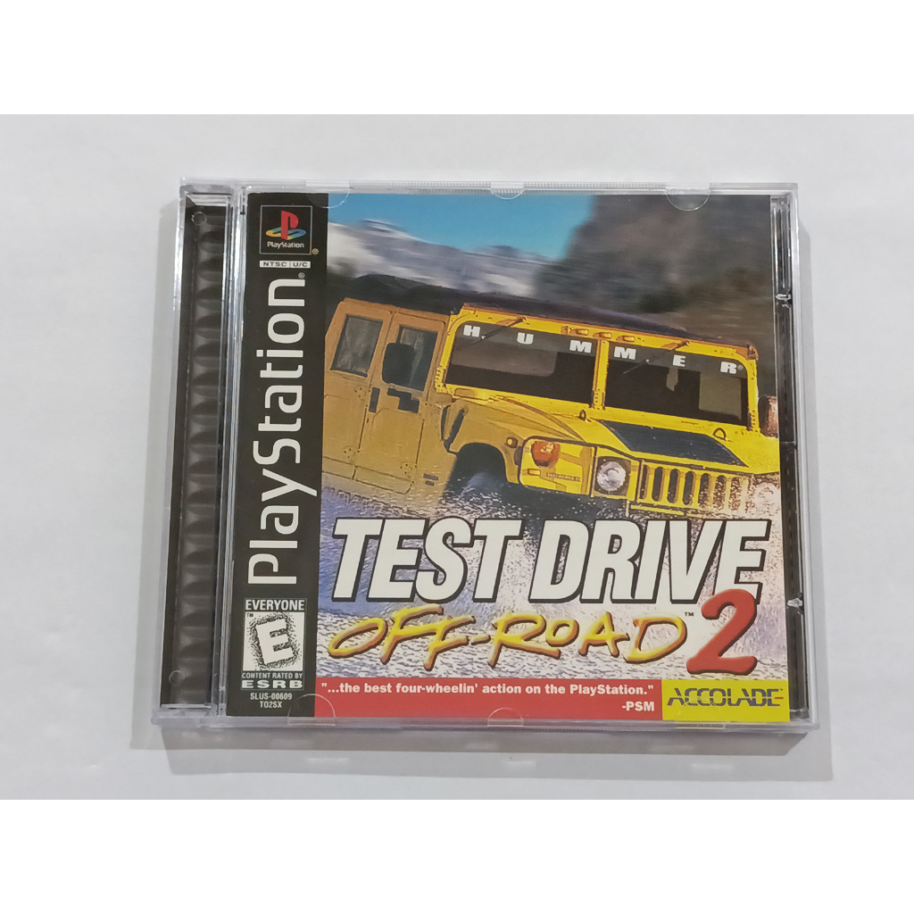 Test Drive Off Road 2 p/ PS1 Original Americano | Shopee Brasil