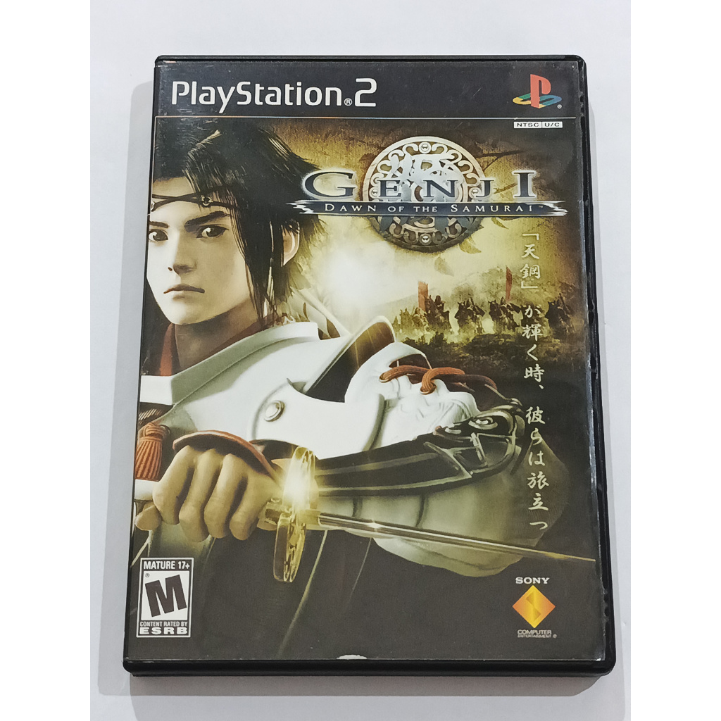 Genji Dawn of the Samurai p/ PS2 Original Americano | Shopee Brasil