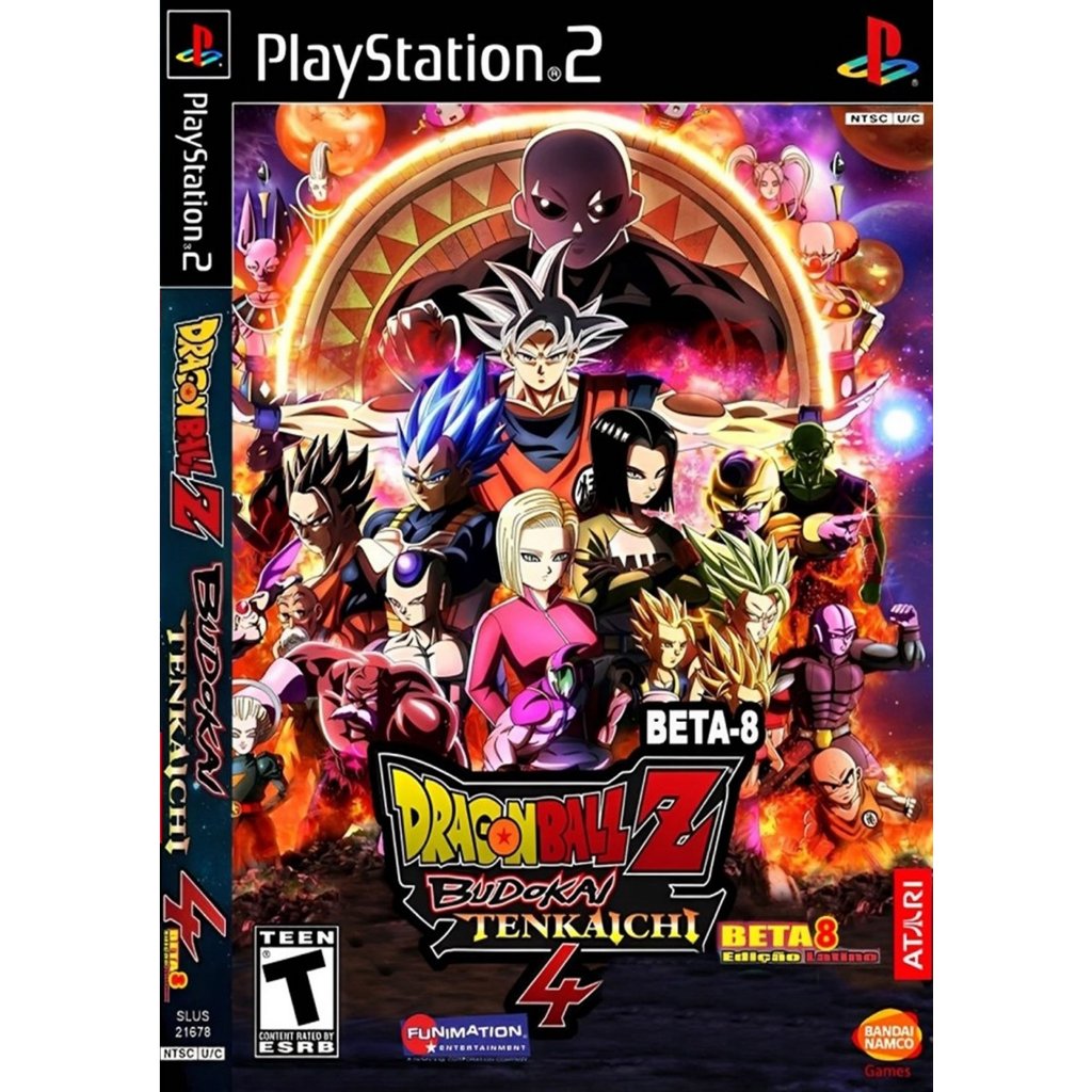 Dragon Ball Z Budokai Tenkaichi 4 Beta 8 Shader - Ps2 Repro | Shopee Brasil