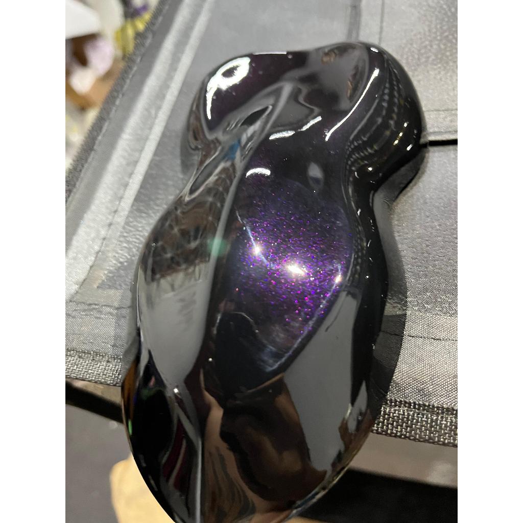 Tinta automotiva base poliester Preto galaxy purpke perolizado pronto ...