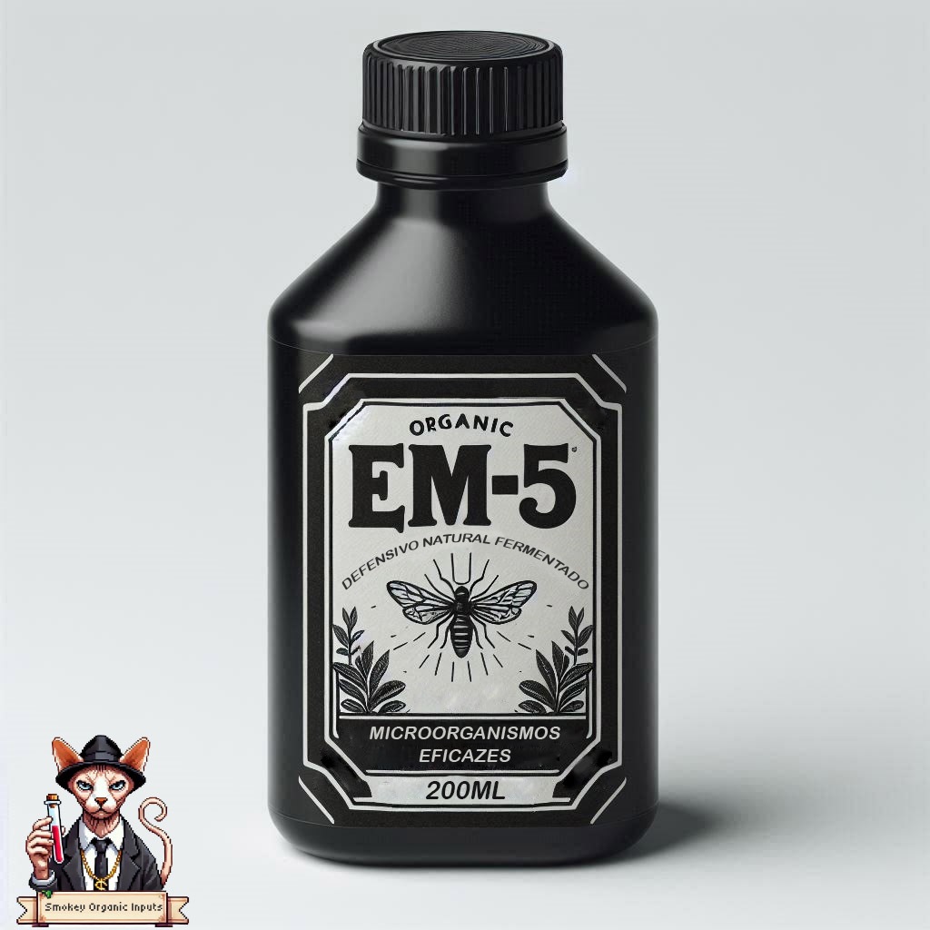 Defensivo Natural EM5 300ml Repelente Inseticida Pulgão Cochonilha Lagartas Formigas EM-5 ...