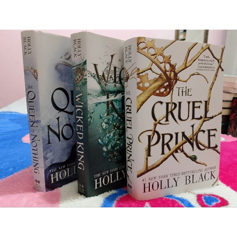 trilogia the cruel prince + the wicked king + the queen of nothing holly black importado ...