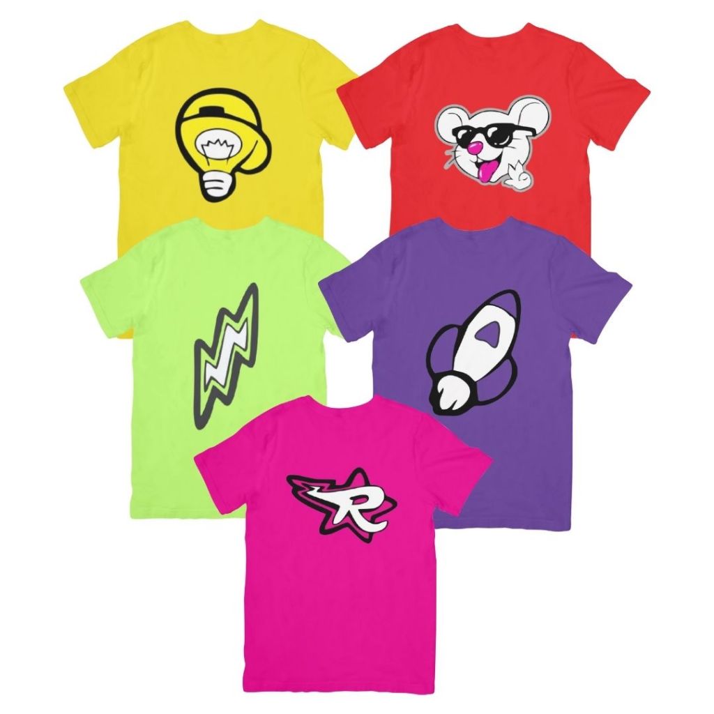 Camiseta Adulto Novos elementos Turma dos Rosas Blusa Emilly Vick Katlen Void Leozin Robson Rato ...