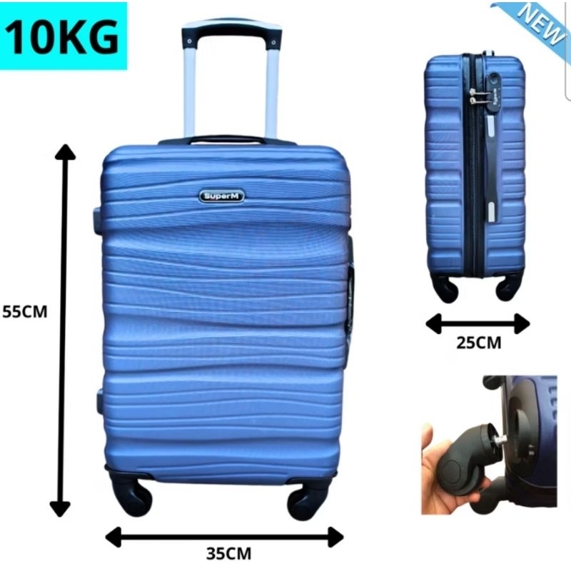 Mala de bordo de 10Kilos a 12 kilos, Material ABS, Rodinhas 360 ...