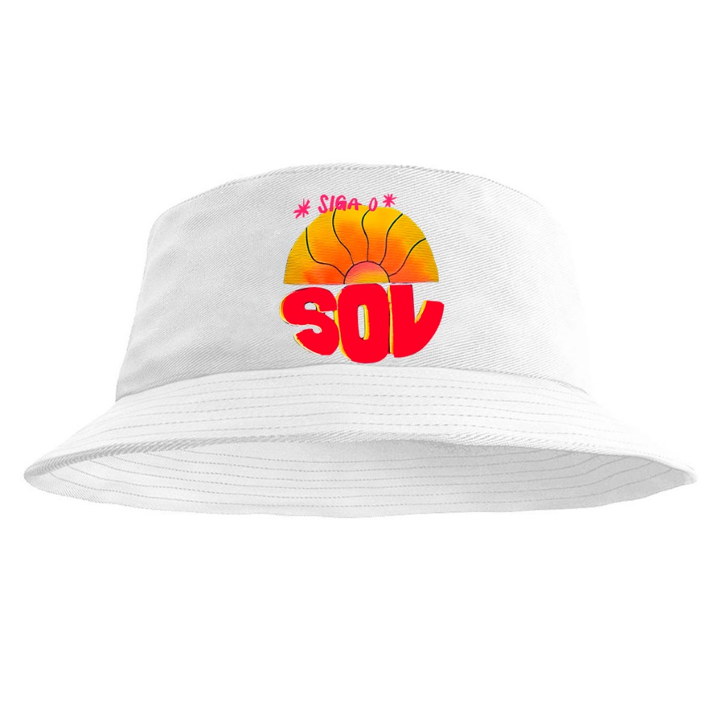 Chapéu de Praia Farm Rio O Sol Bucket Farm Rio Sol Caminhadas Na Praia ...