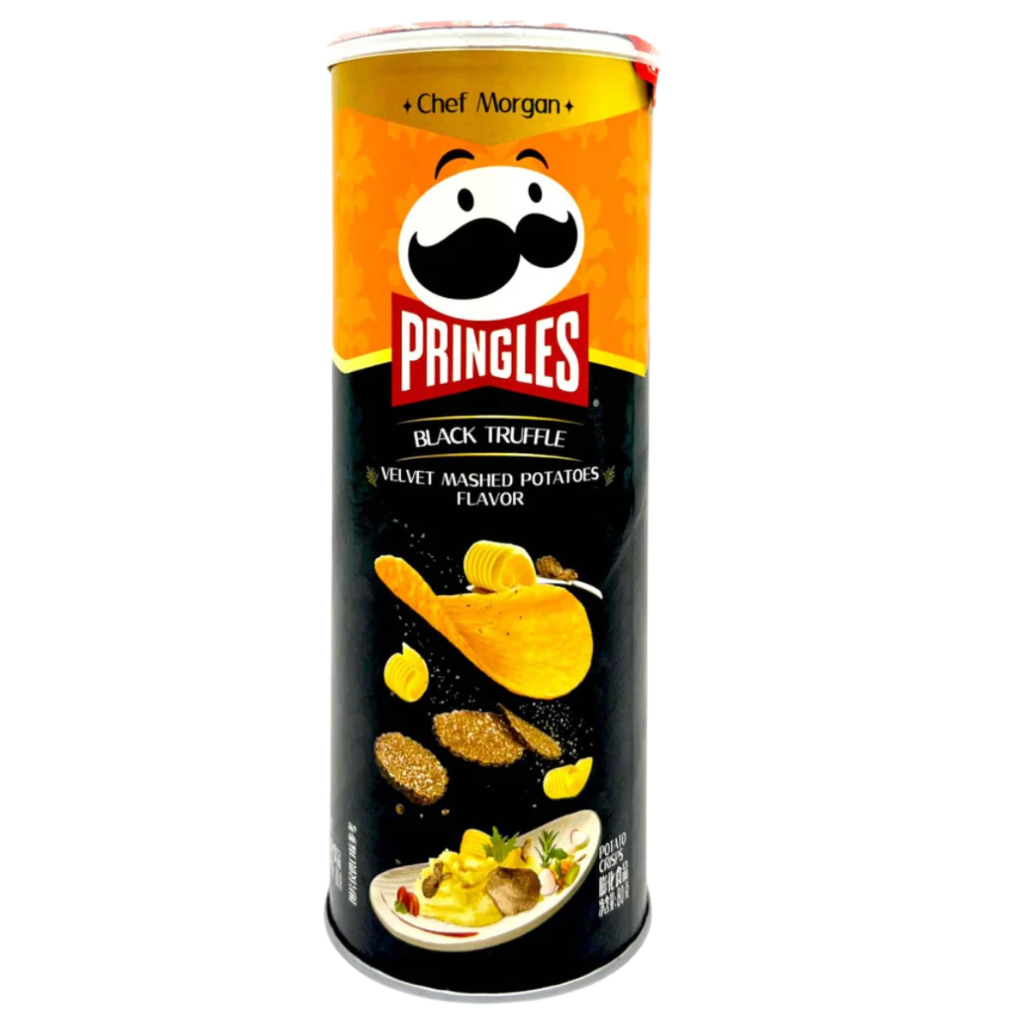 Batata Pringles Black Truffle Velvet Chef Morgan Importada | Shopee Brasil