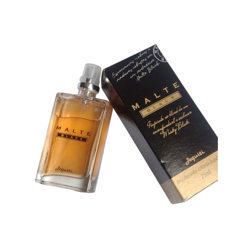 Perfume Malte Black de 25 ml Jequiti | Shopee Brasil