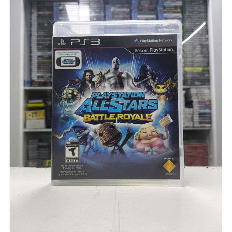 Playstation All Stars Battle Royale PS3 - Original | Shopee Brasil