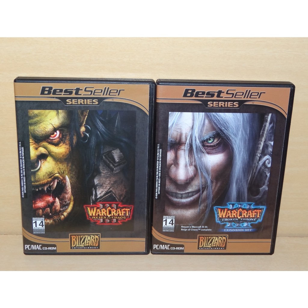 Warcraft III 3: Reign of Chaos + The Frozen Throne - PC | Shopee Brasil