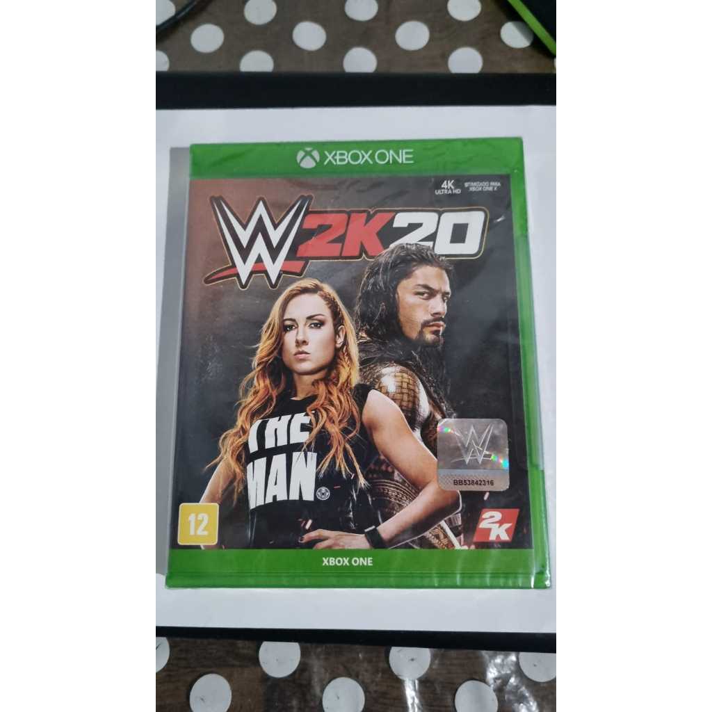 WWE 2K20 Original Nacional e Lacrado para Xbox One | Shopee Brasil