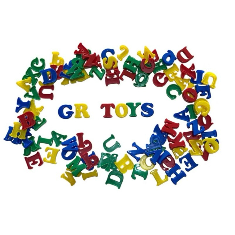 Jogo de Letras Coloridas - Desenvolvimento Infantil - Letrinhas do ...