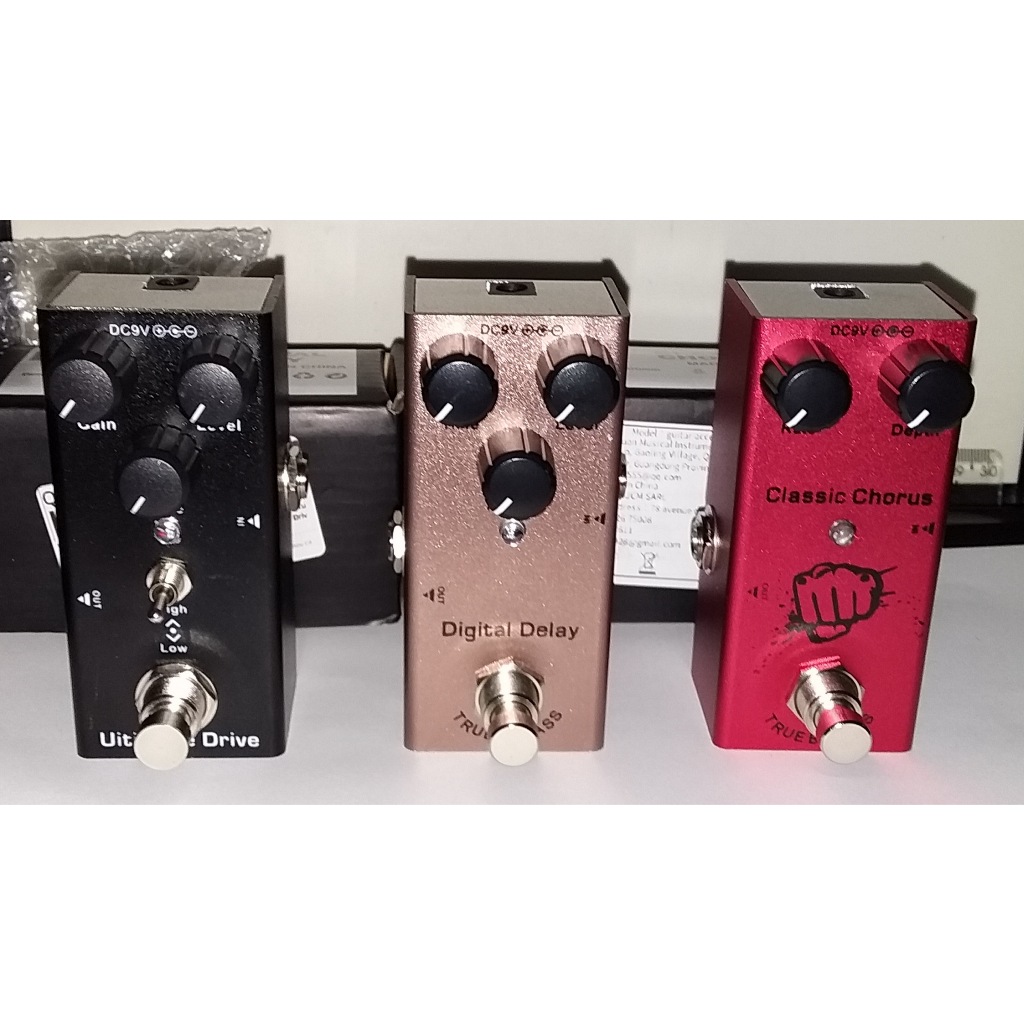 Pedais e Pedaleiras de Efeitos para Guitarra, Baixo, Violão, Voz | Shopee Brasil