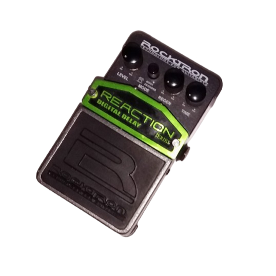 Pedal Rocktron Reaction Digital Delay para Guitarra, Baixo, Violão ...