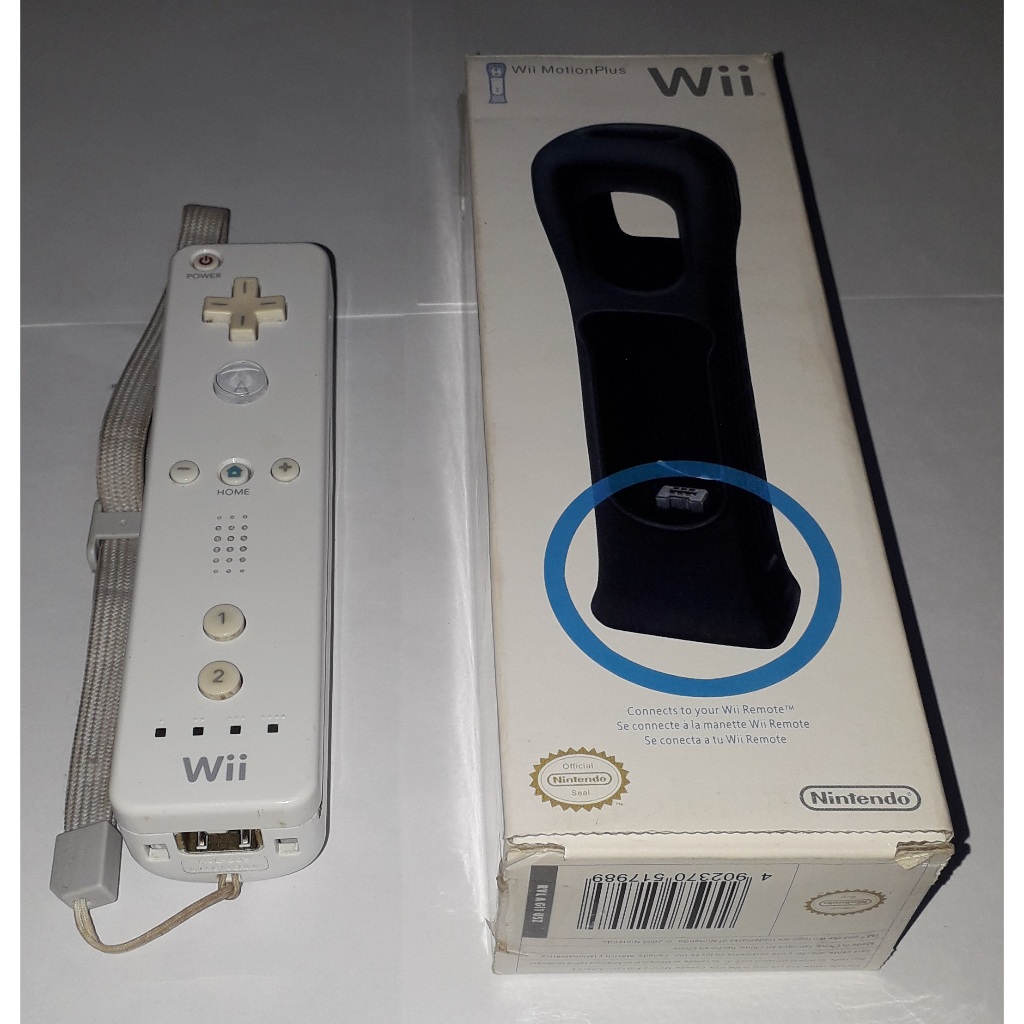 Wii Remote + Wii Motion Plus | Acessório Nintendo Wii | Original ...