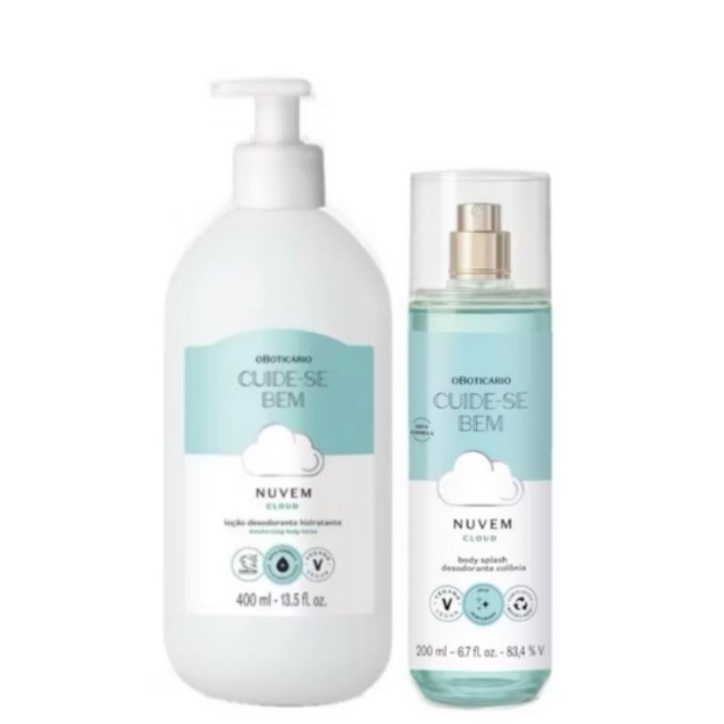 hidratante nevem400 ml+ splash 200 ml | Shopee Brasil