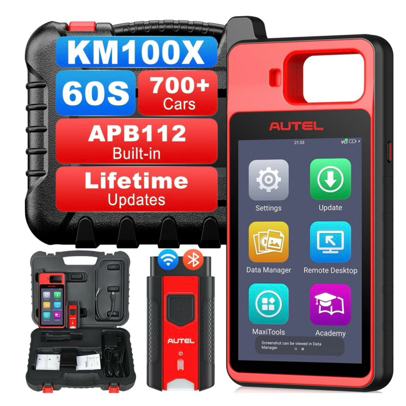 PROGRAMADOR DE CHAVE AUTEL MAXILM KM100x | Shopee Brasil