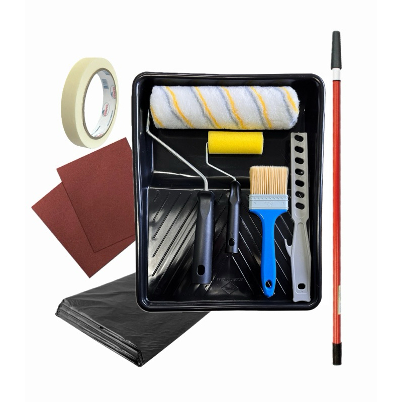 Kit Pintura 49 C/ Rolo Lã Polipop Completo 6 Peças + 2 Opções de Combo ...