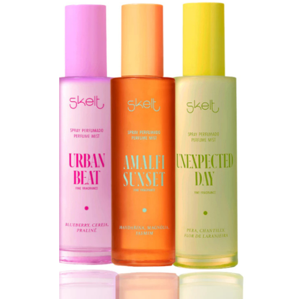 Perfume mist spray body splash desodorante Skelt 100ml, Amalfi, Urban ...