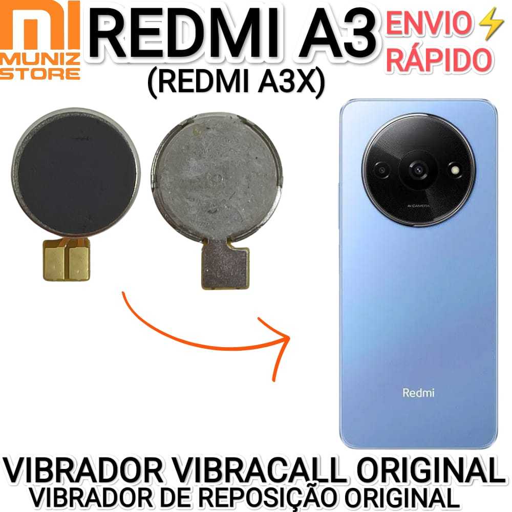 Vibracall Redmi A3 / Redimi A3X Vibrador Vibra Call Original de ...