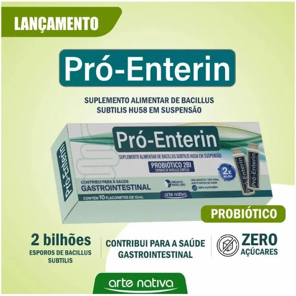 Pró - Enterin Gastrointestinal (referencia enterogermina) PROBIoTICO ...
