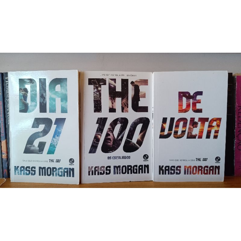 saga THE 100 ( 3 volumes ) - Kass Morgan | Shopee Brasil