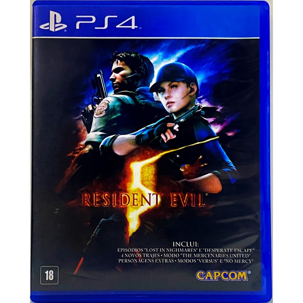 RE 5: Resident Evil 5 - PS4 - Original | Shopee Brasil