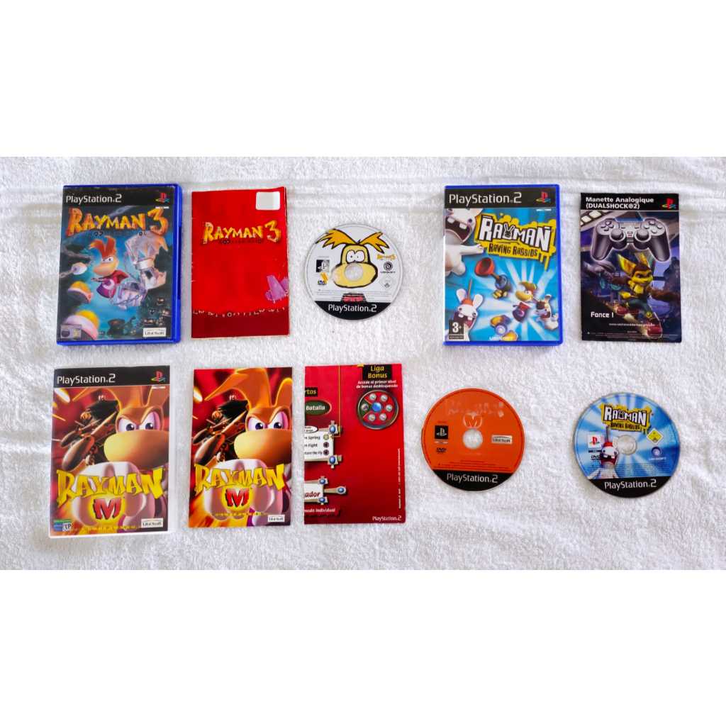 Playstation 2 Rayman Combo Original | Shopee Brasil