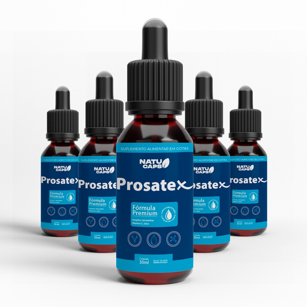 Leve 5 Un Prosatex com 30ml: Auxilio Natural da Próstata - Envio ...