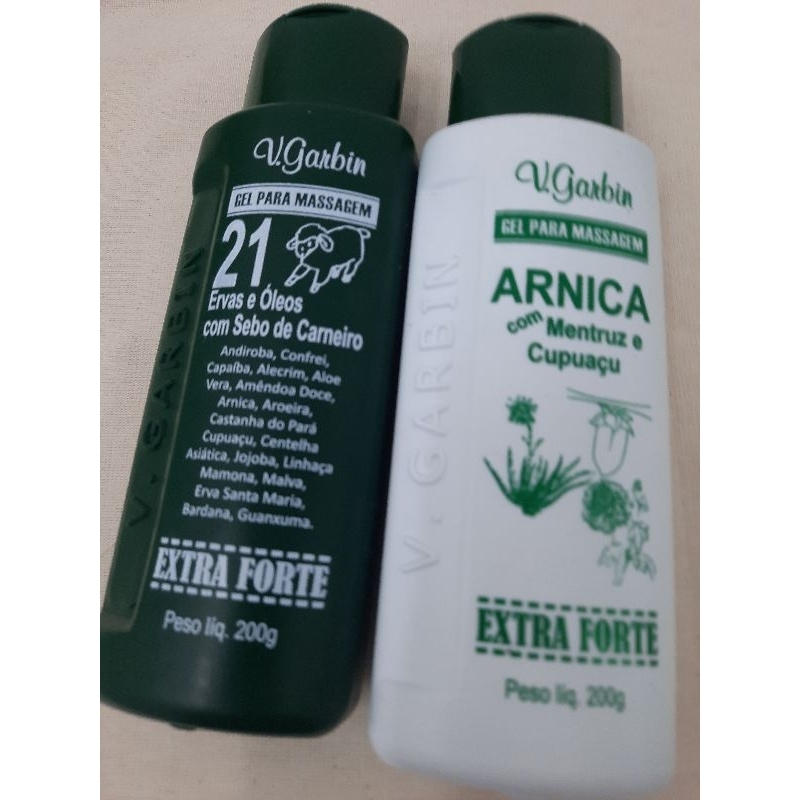 kit 2 pomada gel de massagem | Shopee Brasil