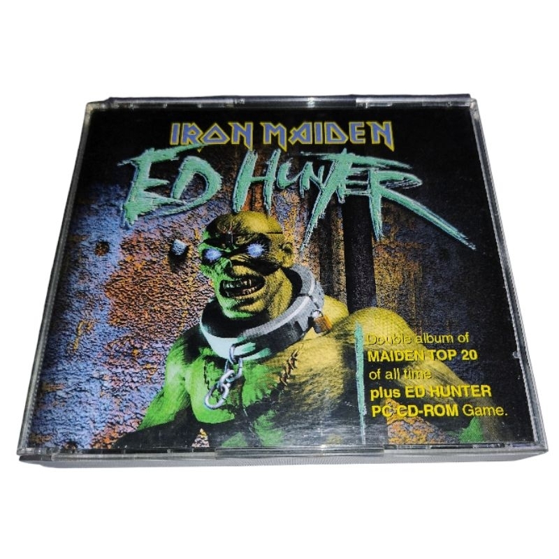 CD Iron Maiden: Ed Hunter (2 CDs + GAME) RARO | Shopee Brasil