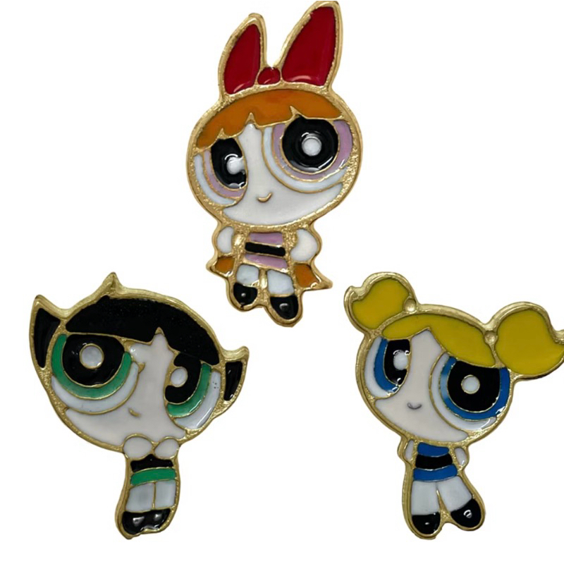 Kit 12 Pins Meninas Superpoderosas para Chinelos | Shopee Brasil