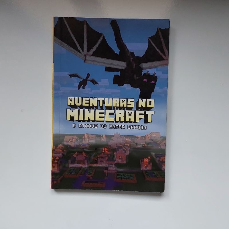 {Livro} Aventuras no Minecraft: O Ataque do Ender Dragon - Winter ...