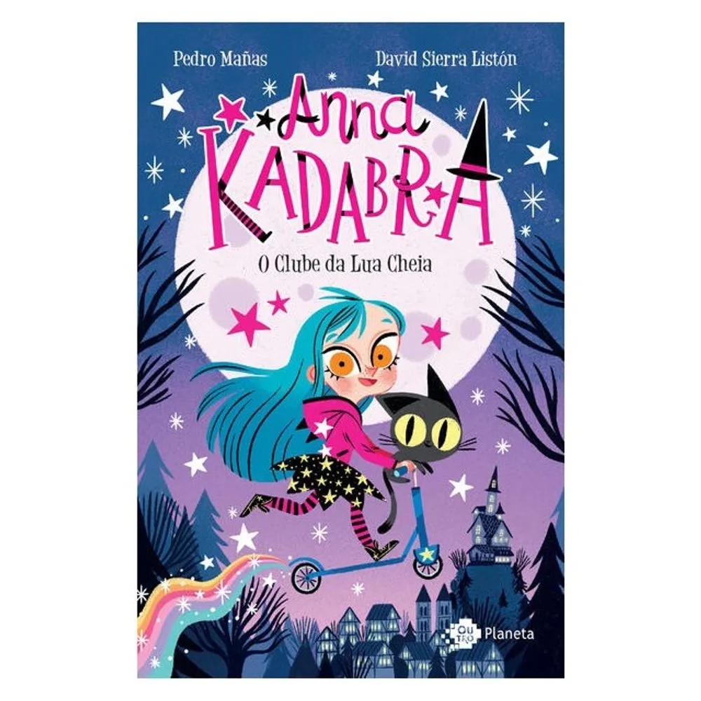 LIVRO ANNA KADABRA - VOLUME 1 - O CLUBE DA LUA CHEIA | Shopee Brasil