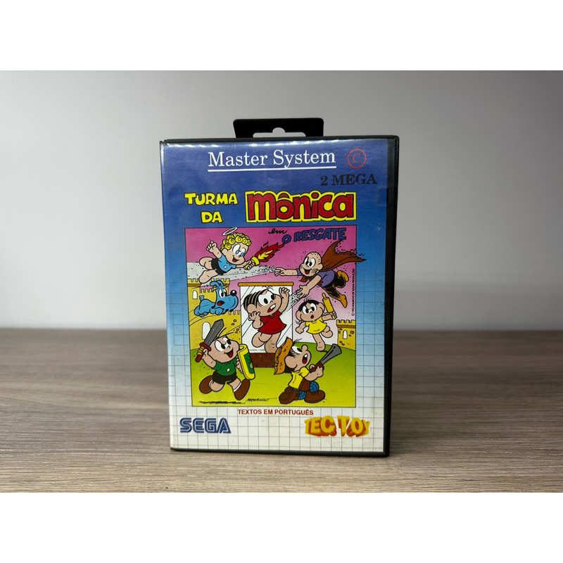 Turma da Mônica em o Resgate Tectoy - Master System | Shopee Brasil