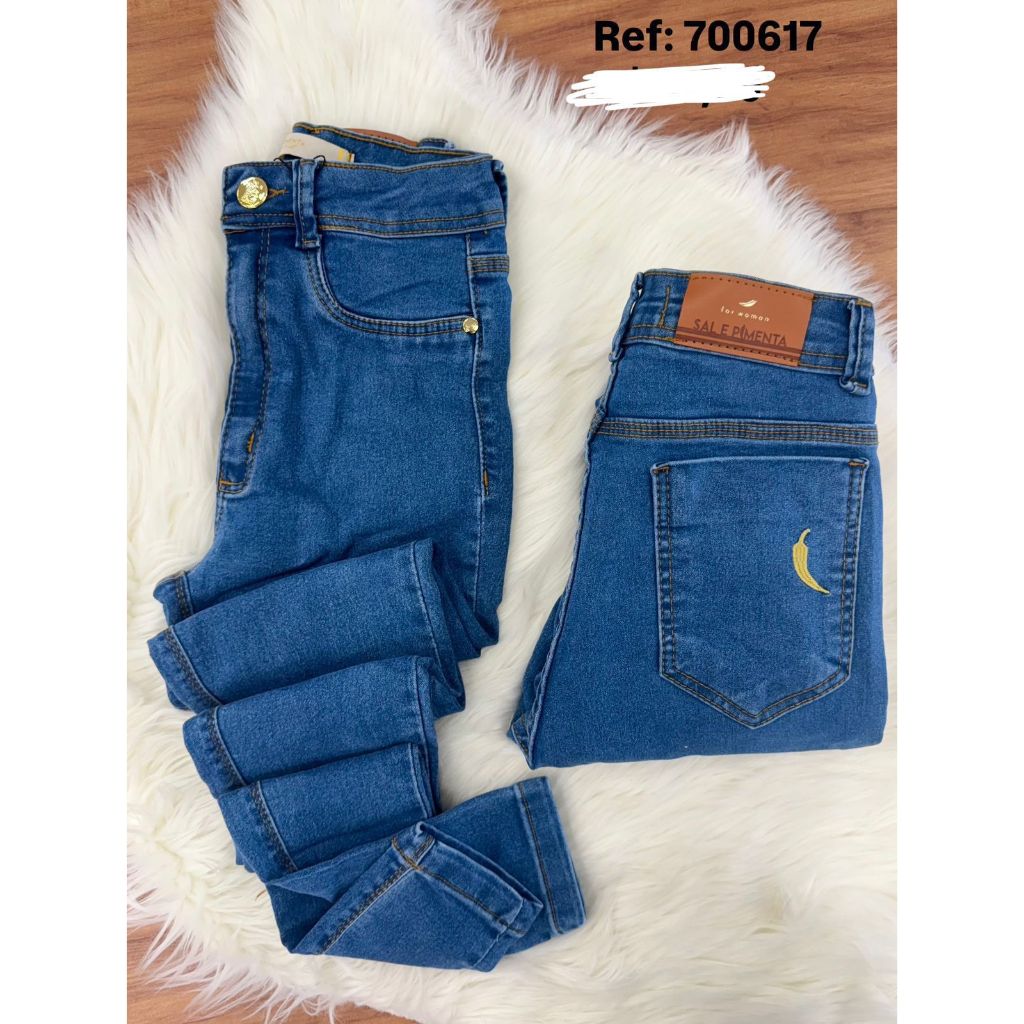 calça jeans com lycra do 34 AO 56 pimenta doce e sal e pimenta por ...