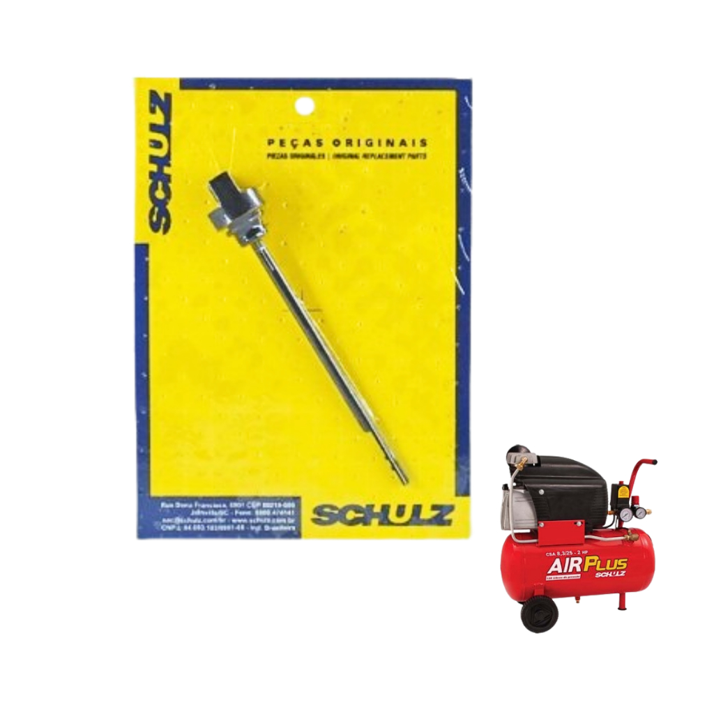 VARETA EM PLÁSTICO, INDICADORA DE NÍVEL DO ÓLEO DO CARTER, COMPRESSOR 8 ...