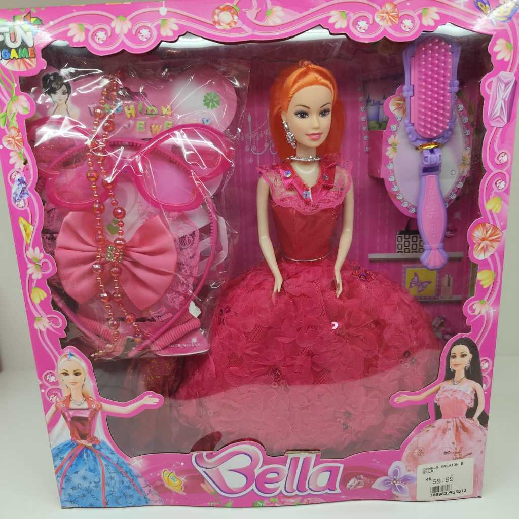 Boneca Fashion Bella | Shopee Brasil