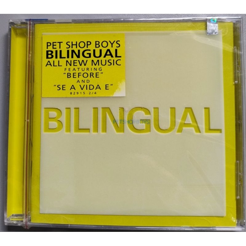 CD Pet Shop Boys - Bilingual | Shopee Brasil