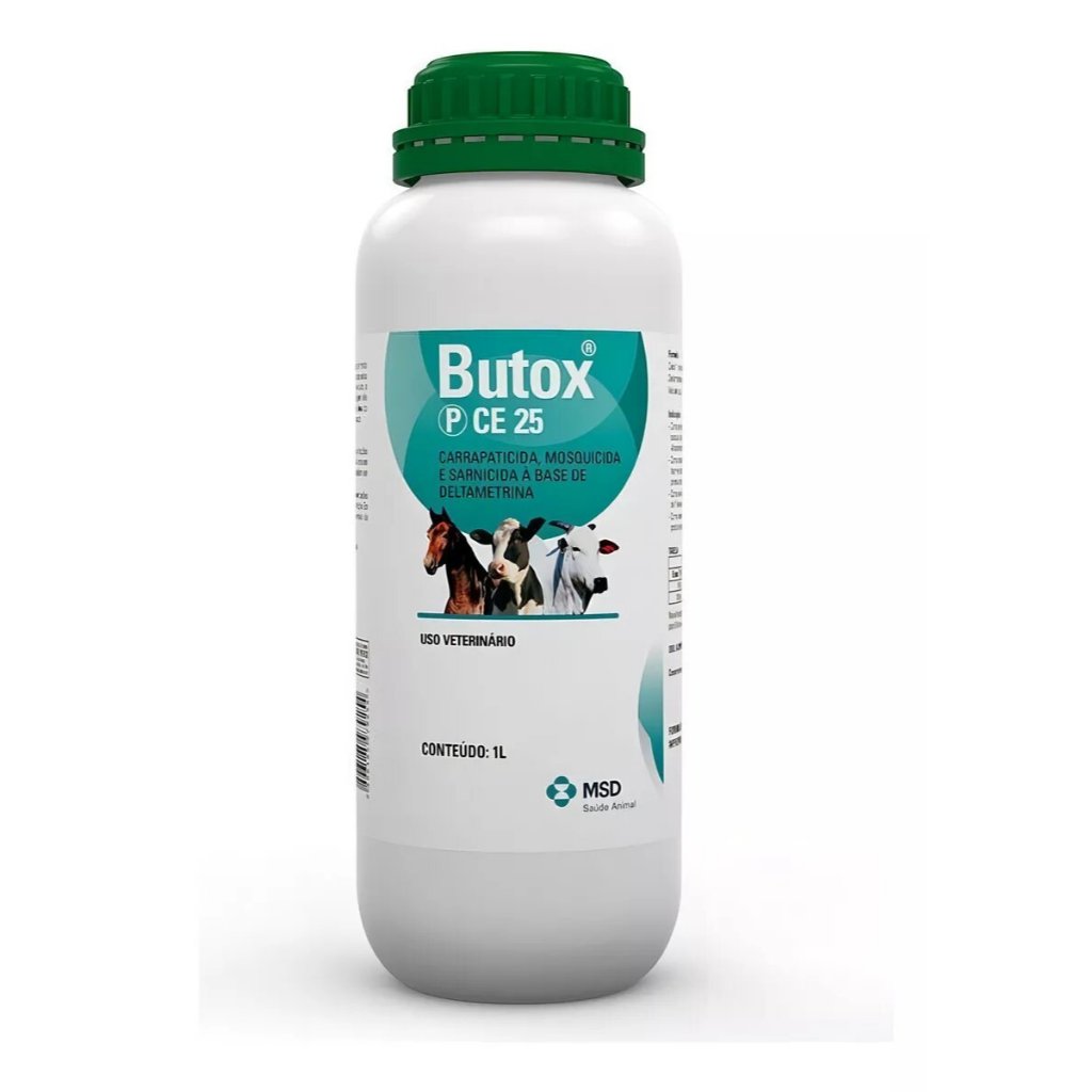 Butox Carrapaticida P Ce25 Pulverizacão 1 Litro | Shopee Brasil