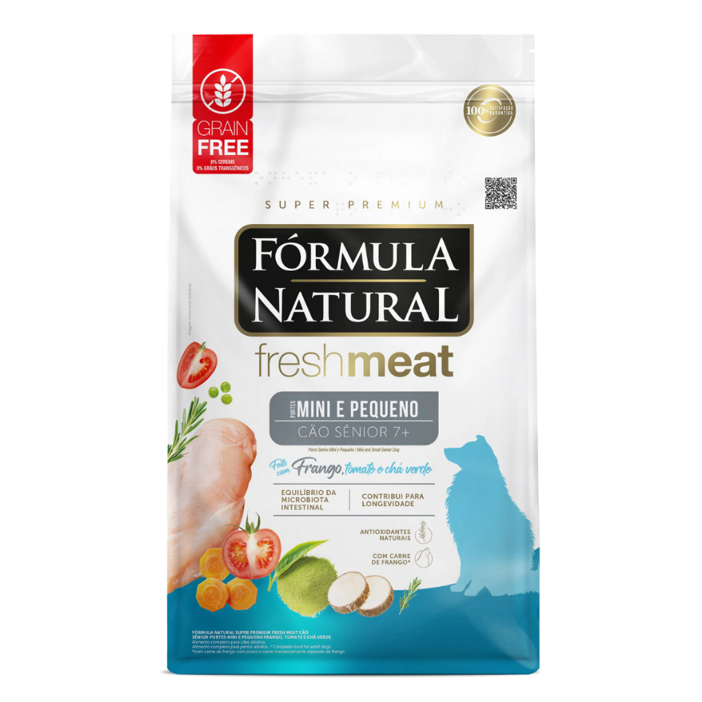 Fórmula Natural Fresh Meat Cão Senior Mini E Pequeno 2,5kg | Shopee Brasil