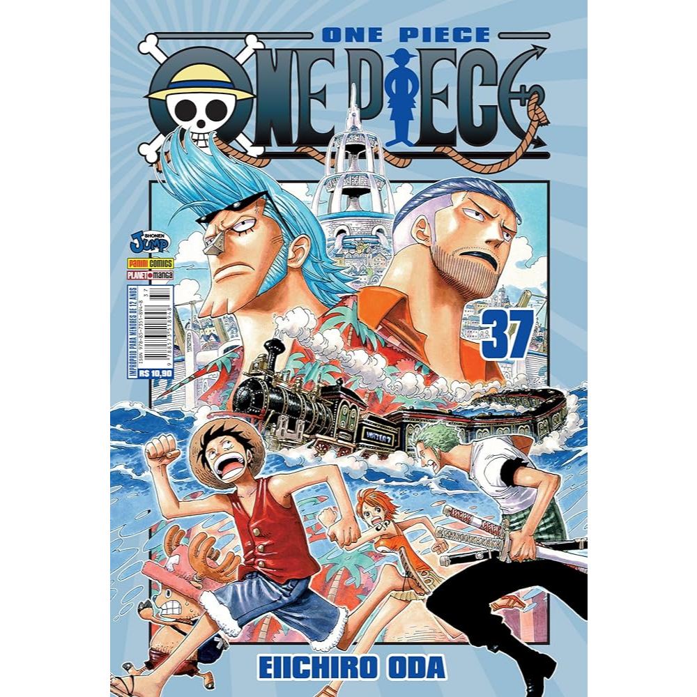 Mangá One Piece Volume 37 Editora Panini | Shopee Brasil