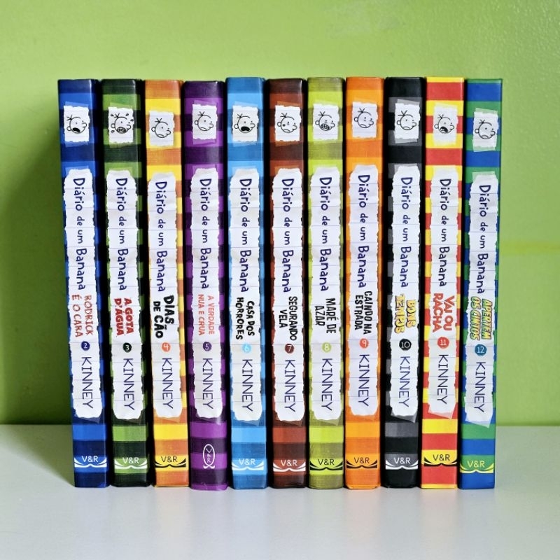 Diário de um Banana (capa dura) - Coleção com 11 livros: Volumes 2 ao ...
