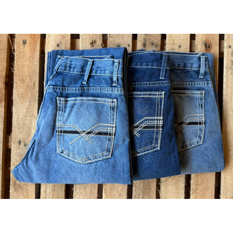 calça country balão/ calça 100%jeans/ Calça jeans grosso | Shopee Brasil